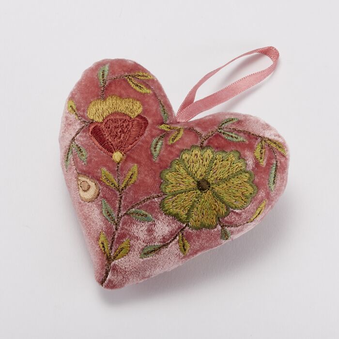 Anke Drechsel Silk Velvet Heart Large