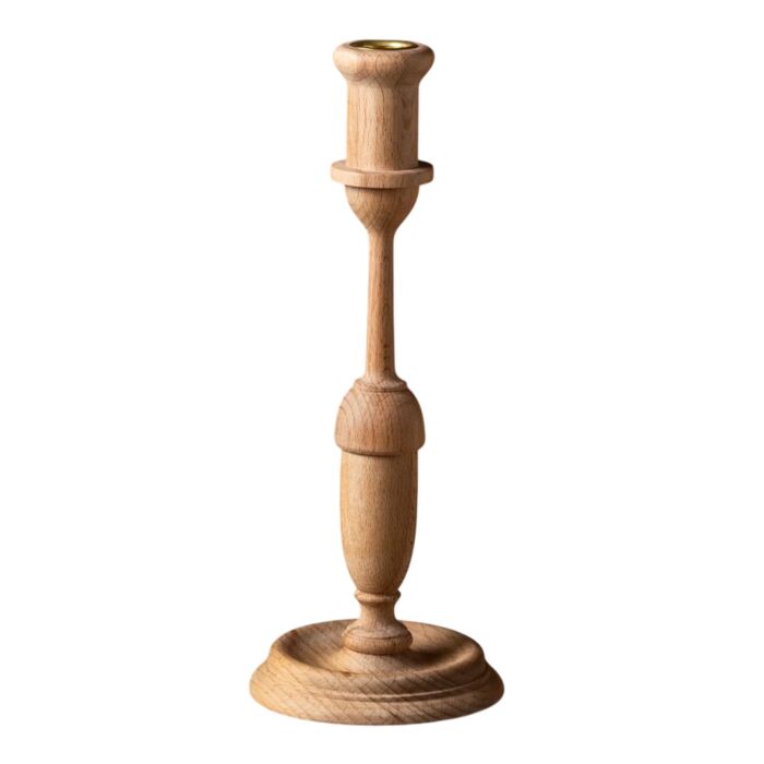 Beechwood Candlestick Piccola