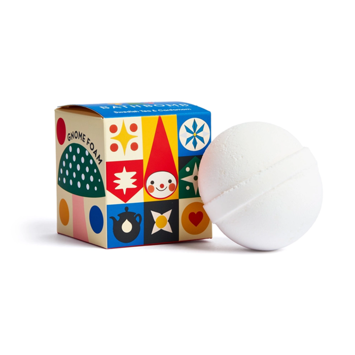 Kalastyle Swedish Dream Gnome Foam Bath Bomb Tea & Cardamom