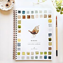 Emily Lex Watercolor Workbook Birds