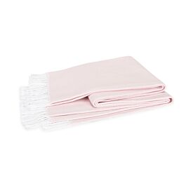 Matouk Pezzo Pink Throw